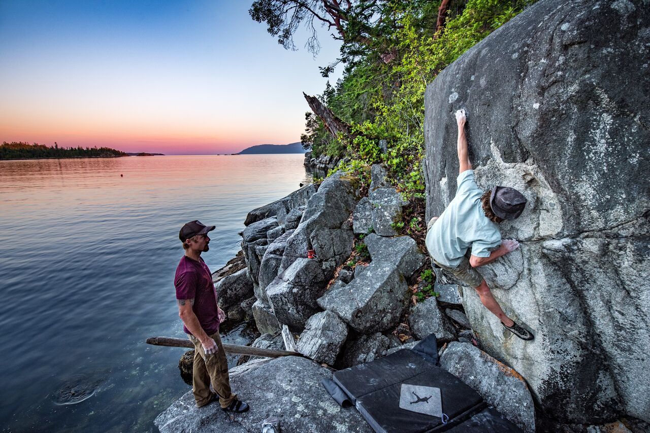 Powell River Climbing