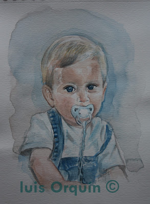 LUIS ORQUÍN. Pintura Artísitica / Artwork: ILUSTRACIÓN "NIÑO" (RIMAS DE ...