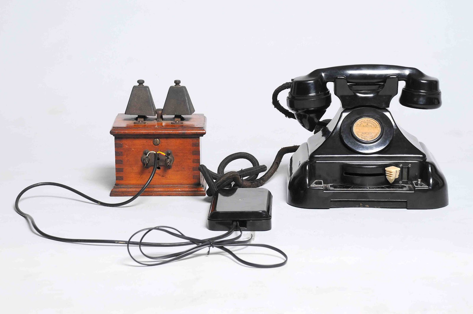 Old Vintage Museum: GEC Extension Bakelite Telephone & Ringer Box Circa ...