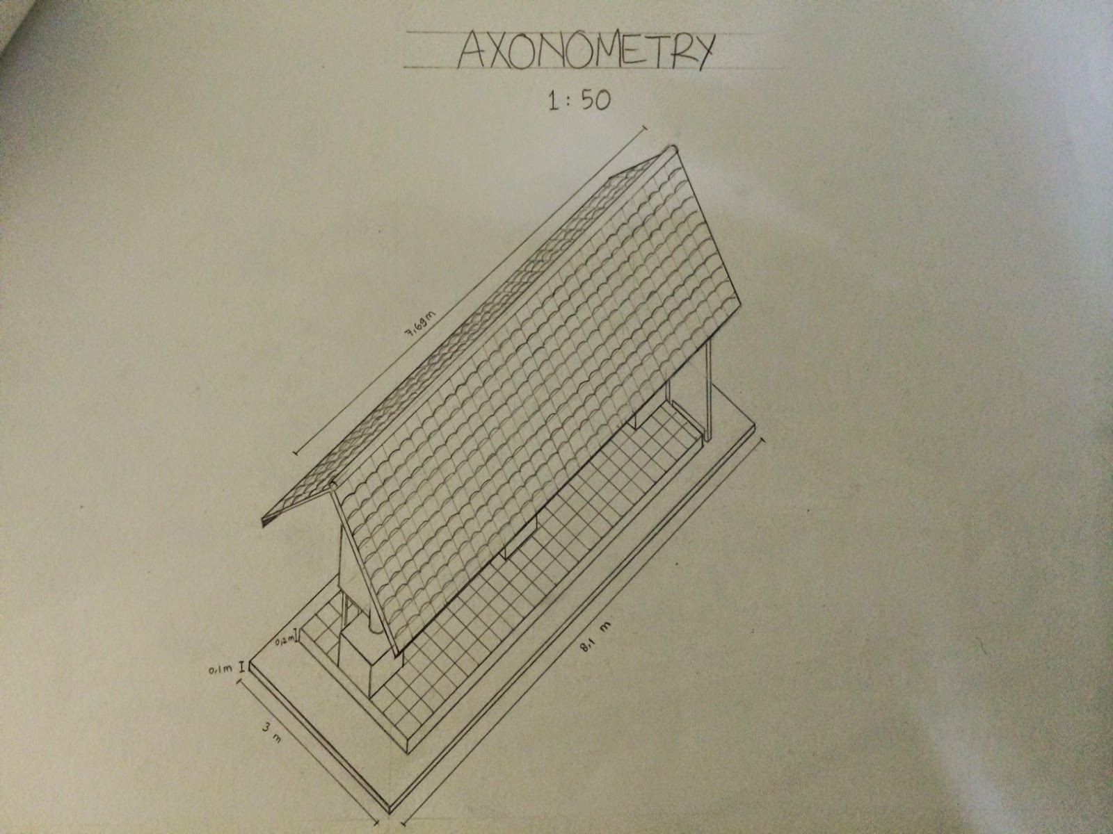 Communication Technique of Architecture: Bus Stop Drawing and Analysis