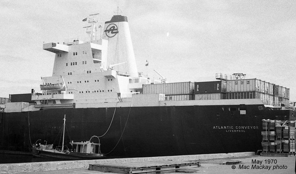 Shipfax: Atlantic Conveyor 1 and 2