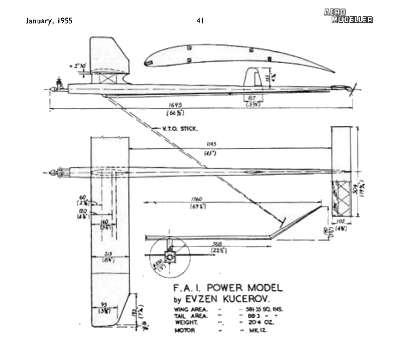Volar Libremente - Free Flight Models Airplanes: FAI POWER MODEL de ...