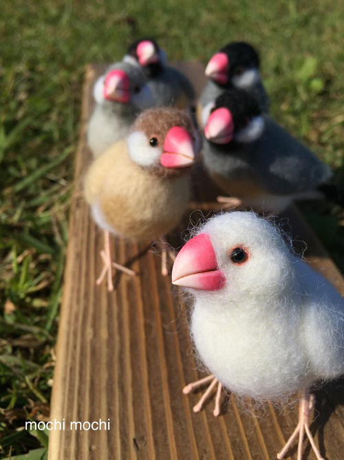 My Owl Barn: Mochi Mochi: Felt Birds