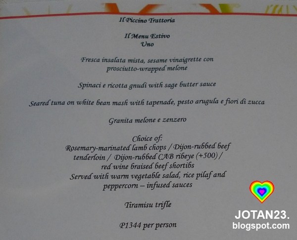 JOTAN23: Il Piccino Trattoria - a charmingly old fashioned house in San ...