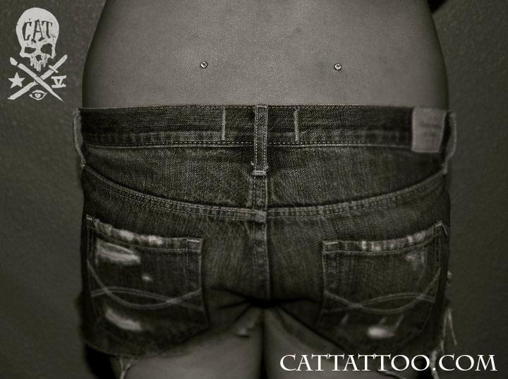 Tattoos & Piercings: Back Dermals