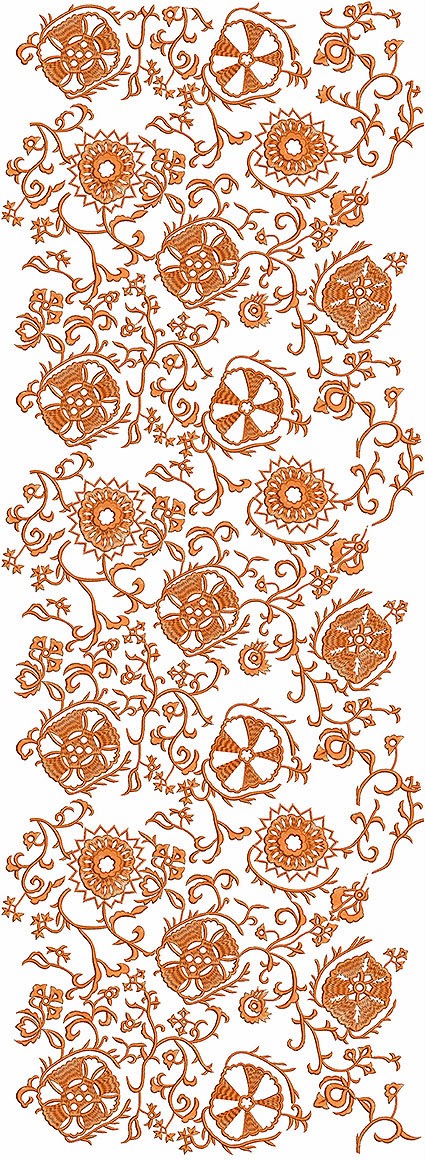 Embdesigntube: Royal Art Embroidery Allover Patterns