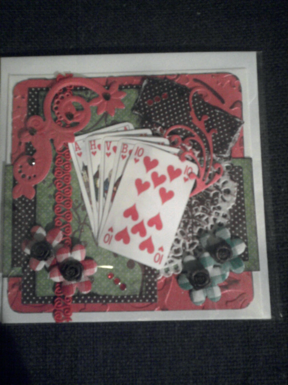 Noriko's kaarten hoekje: "Kaartje leggen"