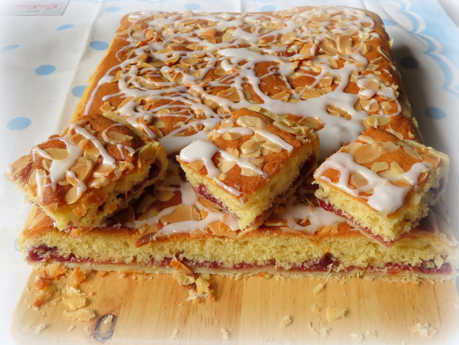 Bakewell Slices | The English Kitchen