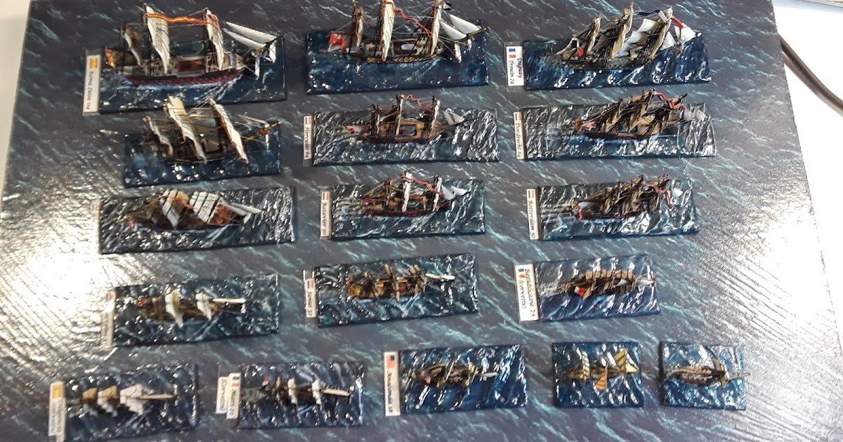 A Miniatures Hobby Room: My Navwar Fleet