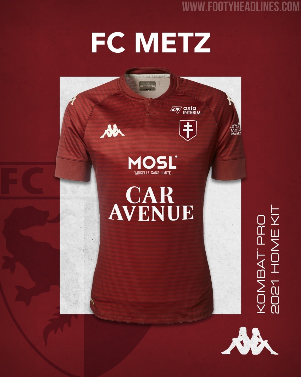 FC Metz 20-21 Home, Away & Third Kits Released - Footy Headlines