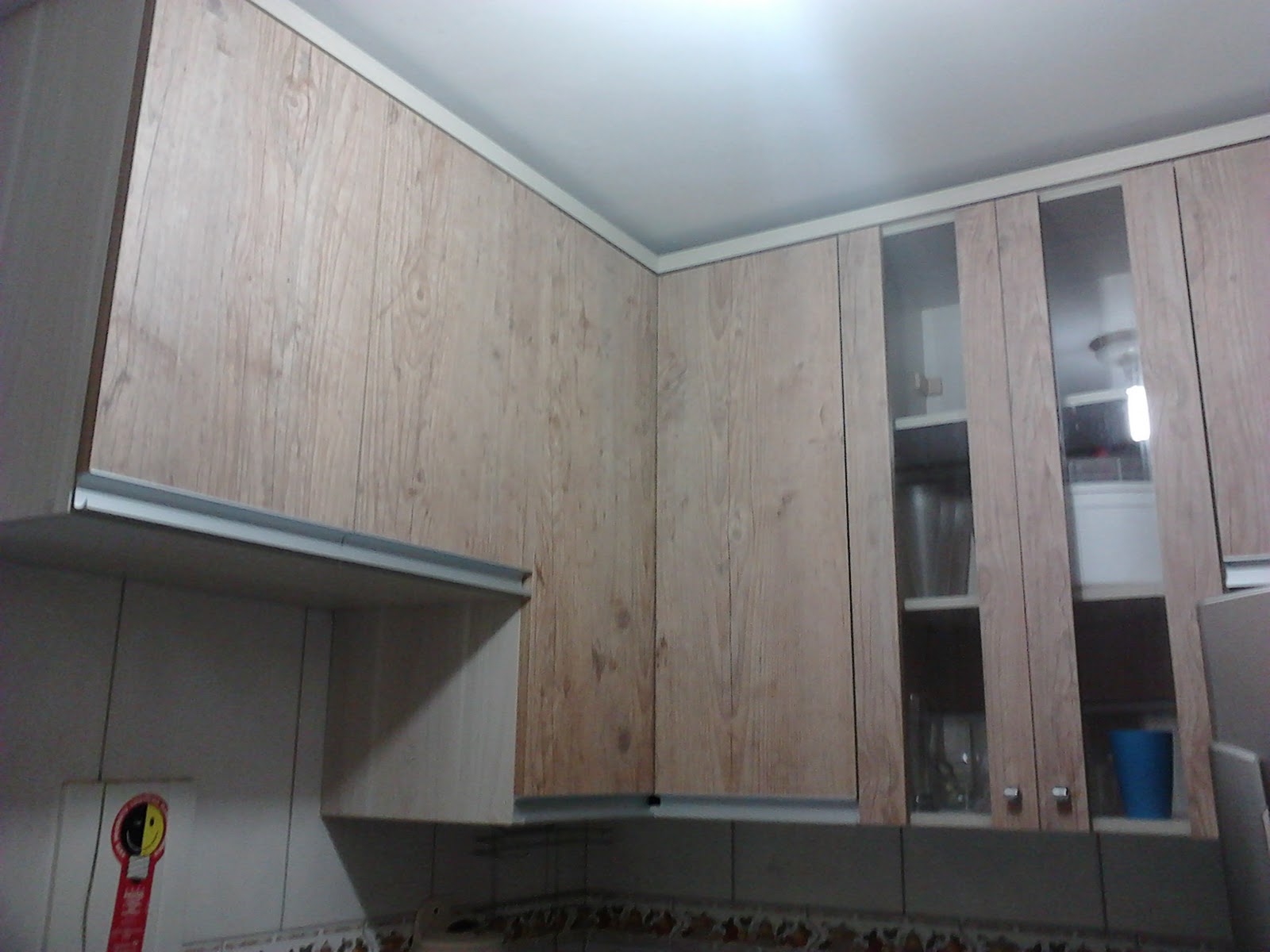 EC Marcenaria Modular: Cozinha com puxador gola