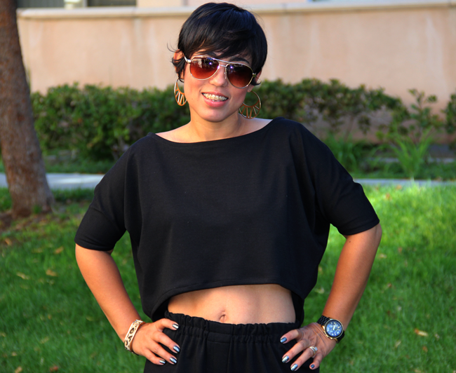 DIY Track Pants & Crop Top + Pattern Review V8909 |Fashion, Lifestyle ...