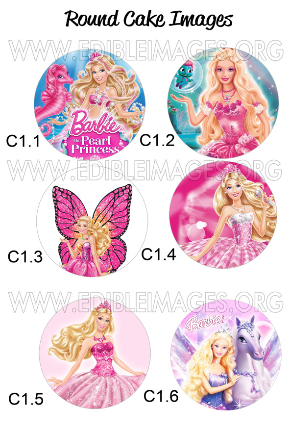 Edible Image Barbie - Aisha Puchong Jaya