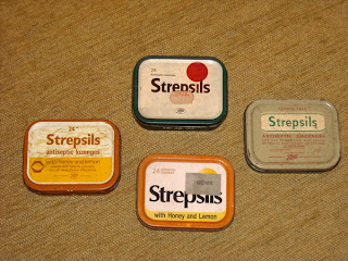 BARANG ANTIK DAN BARANG TETEK BENGEK: KALENG PERMEN - STREPSILS