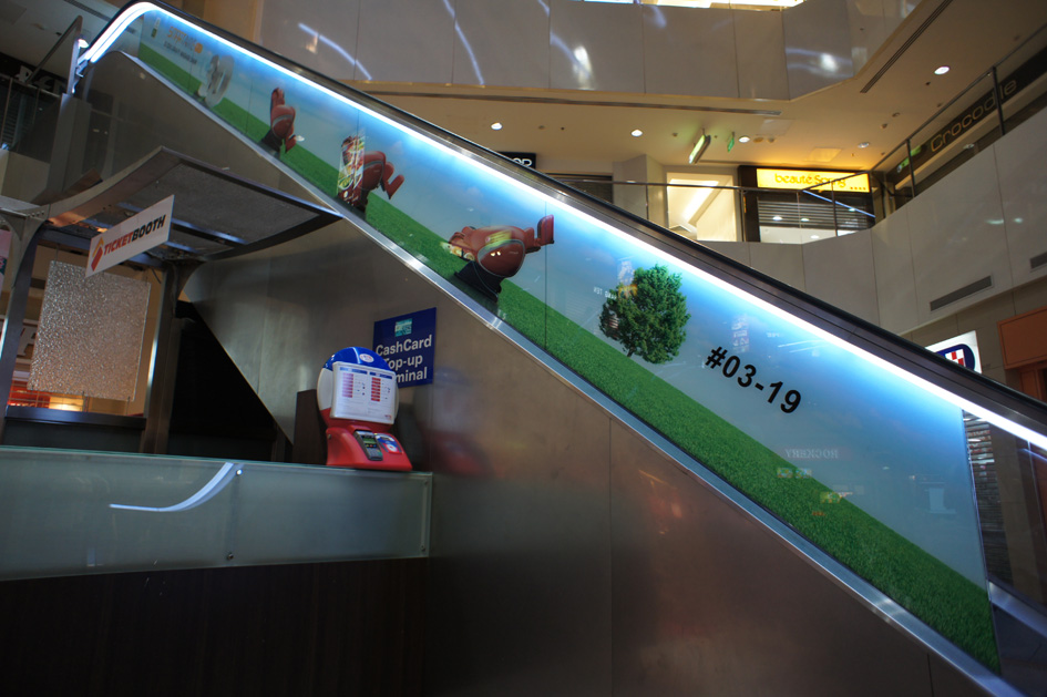 New Horizons - FlamezGraphics Portfolio: Ogawa Escalator Graphics