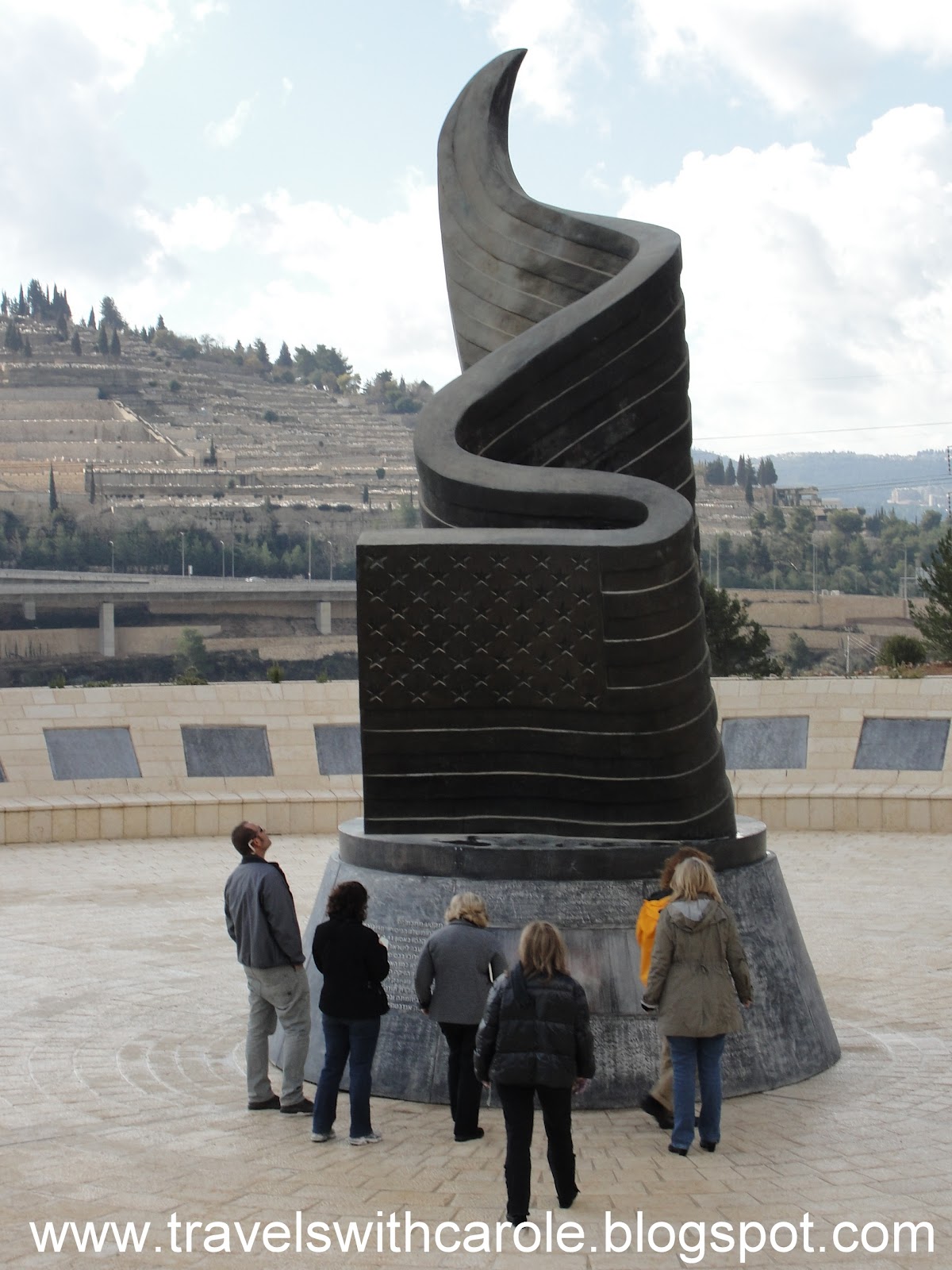 Travels With Carole: Jerusalem, Israel: Jerusalem Park/9/11 Monument ...