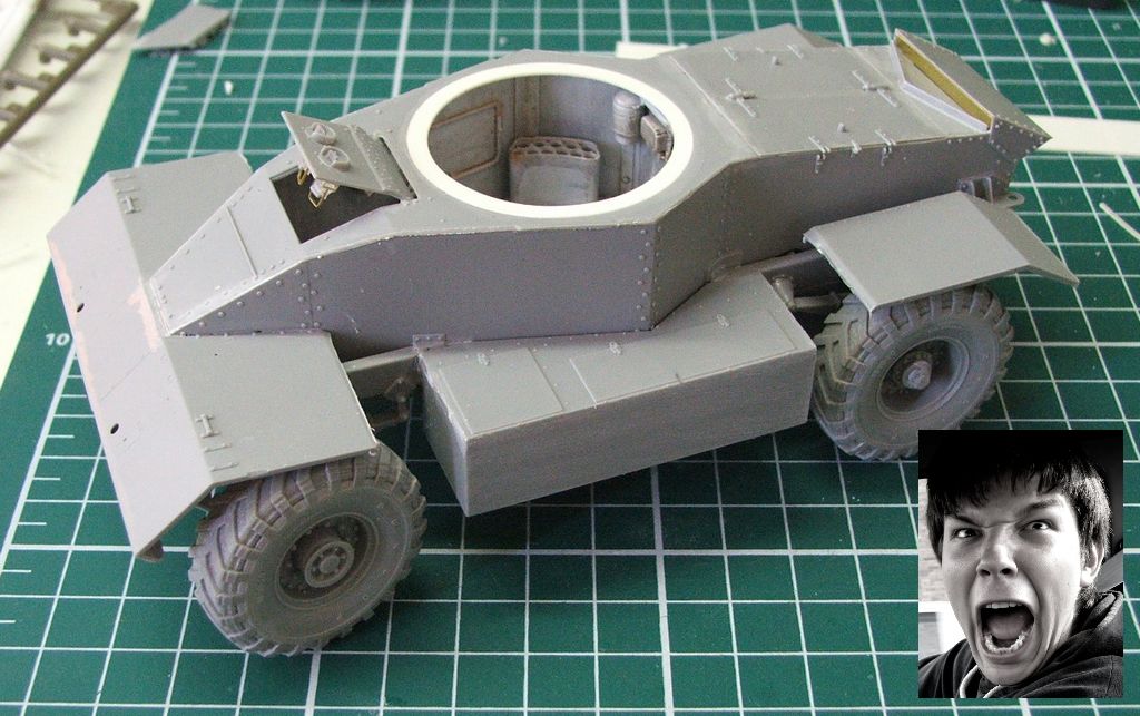 Panzerserra Bunker- Military Scale Models in 1/35 scale: AEC Mk II AA ...