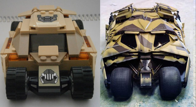 Lego set 76001: The Bat vs. Bane: Tumbler Chase Review ~ Bricks and Blogs