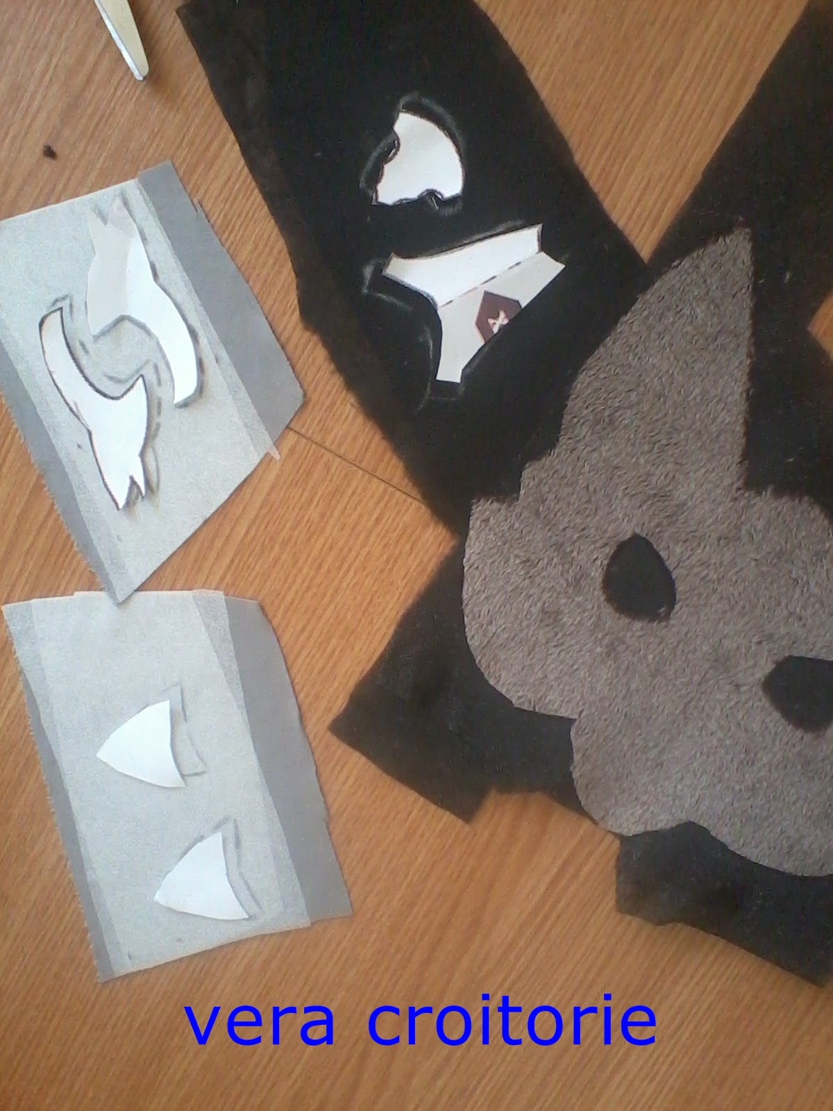 vera croitorie: MASCA DE LUP- COSTUM DE LUP