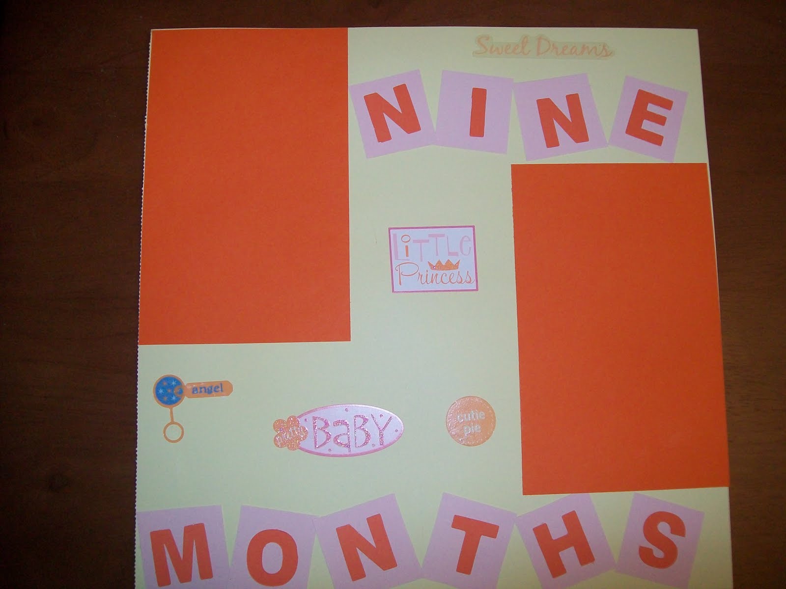 Creative Spice: Baby's First Year Pre-Made Scrapbook Gift