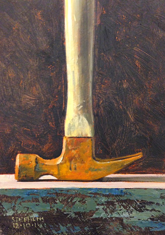 Daily Painting: Rusty Hammer 5x7