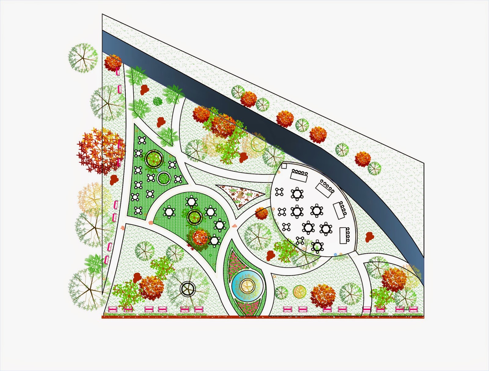 BA Garden Design Y3 Greenwich Uni - Robert Dickie: 2d tree rendering in ...