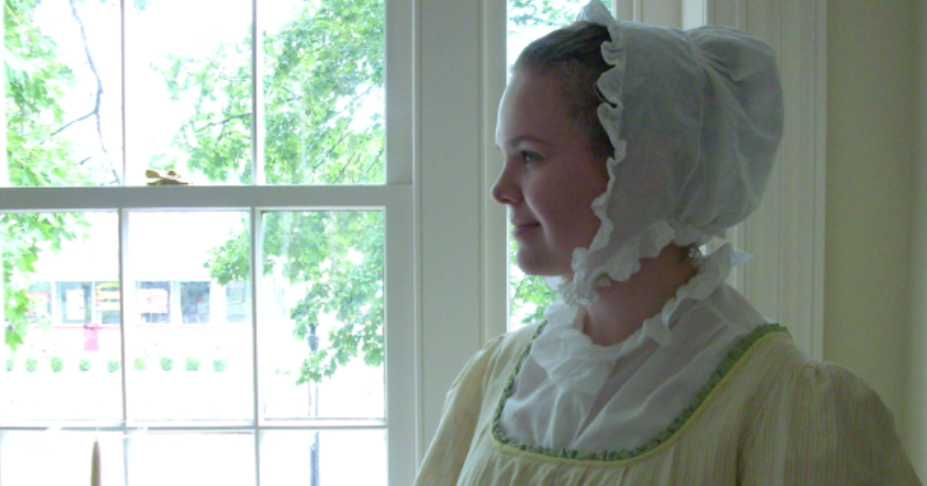 Sew Historical...and other fun stuff: How to Wear It: The Day Cap