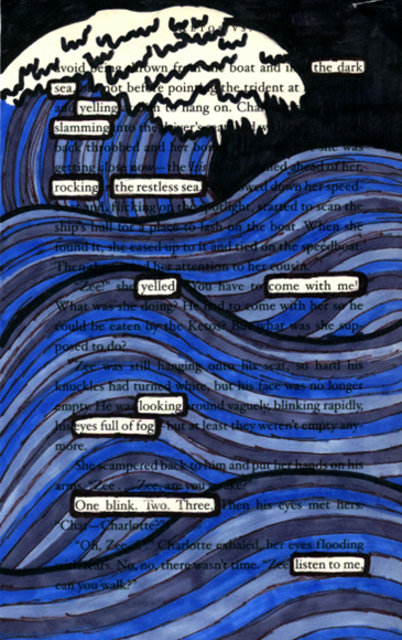 The Pink Library Blackout Poetry the-pink-library-blackout-poetry