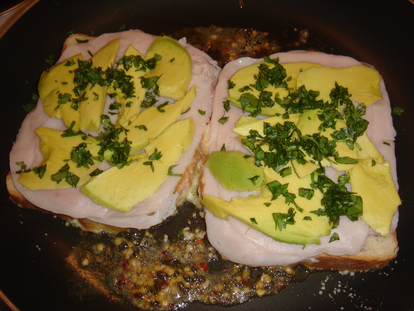 Golden gate grilled cheese