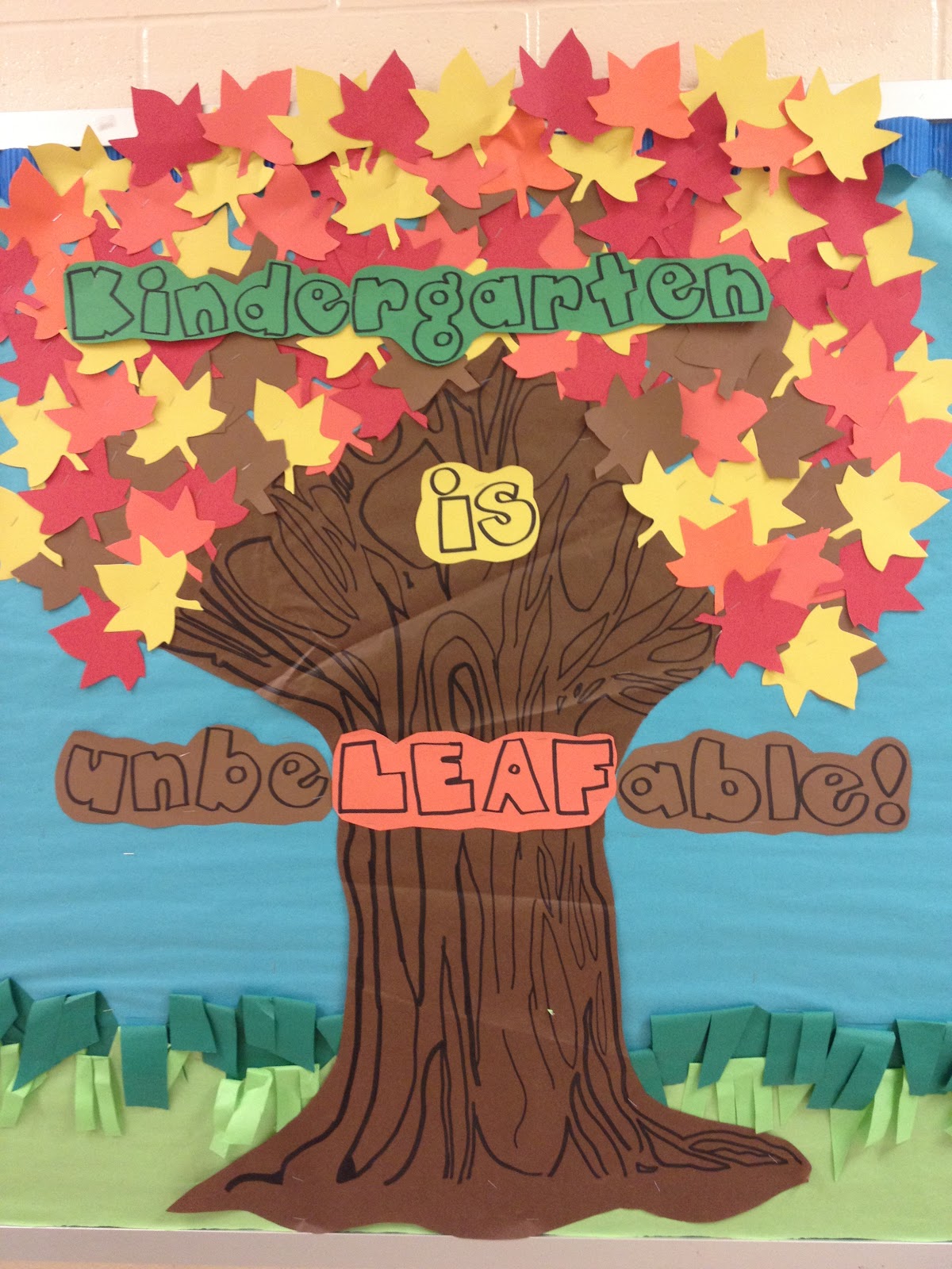 Mrs. Ayala's Kinder Fun: Kinder is unbeLEAFable!