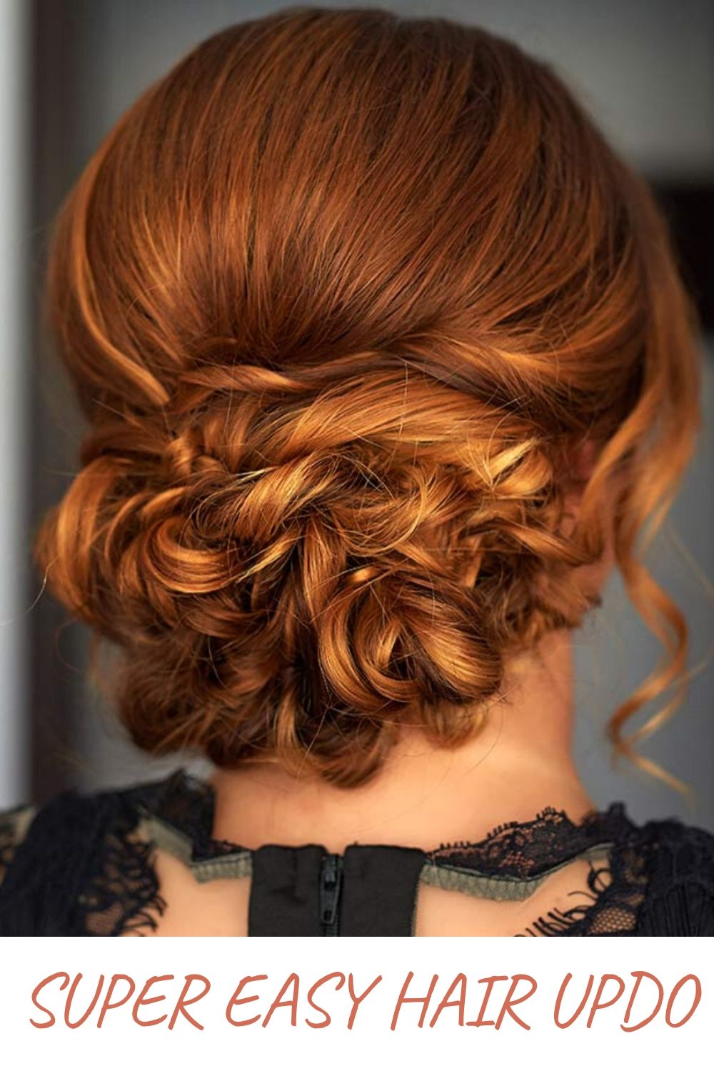 SUPER EASY HAIR UPDO