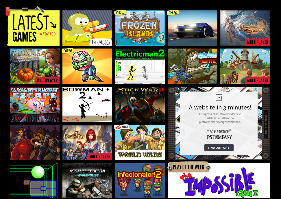Play over 3000 free online games 2015