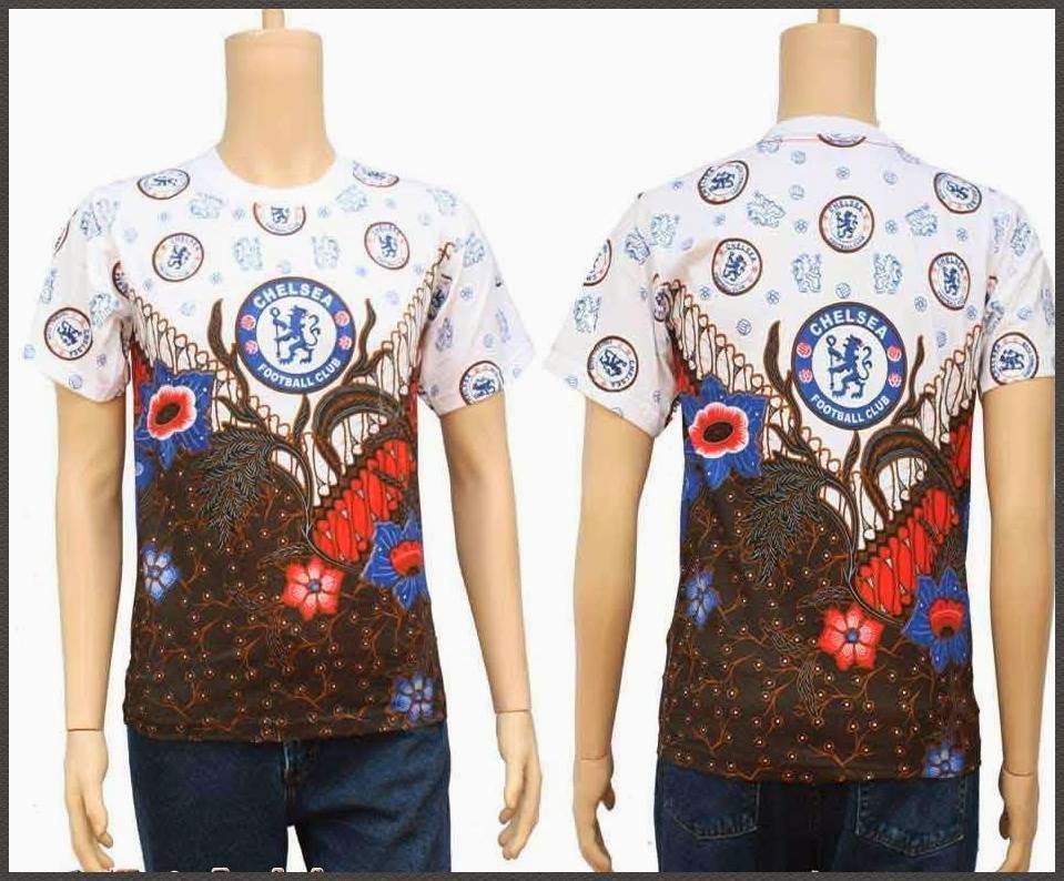 Rineda Shop: Kaos Batik Bola Chelsea