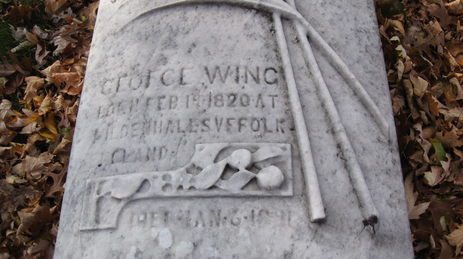 Under Every Tombstone: AN ENGLISHMAN COMES TO CHICAGO - George Wing