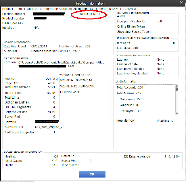 HOW TO ACTIVATE YOUR QUICK BOOKS USING A VALIDATION CODE