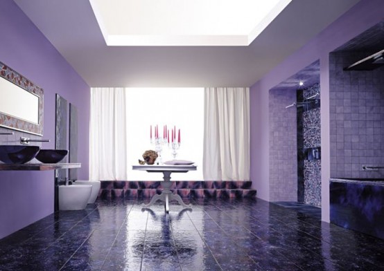 Inspiraciones Frescas para el Diseño de Interiores Violeta