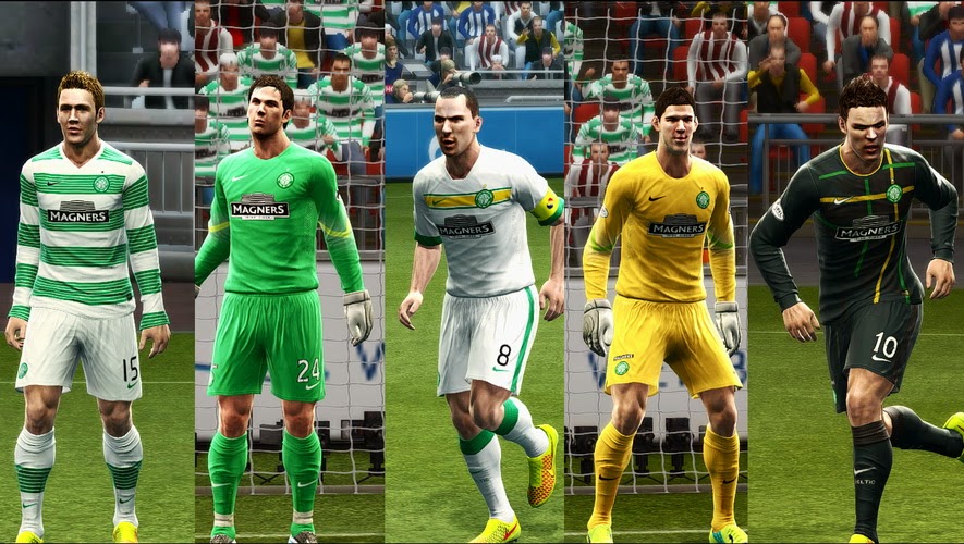 SANTARA PES: PES 2013 Celtic 14-15 GDB Update by Vulcanzero