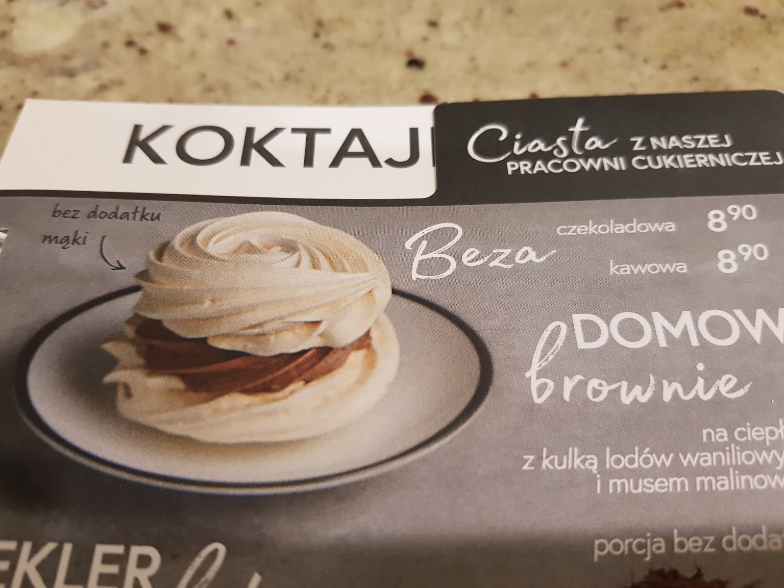 MENU bez glutenu bez laktozy: GRYCAN