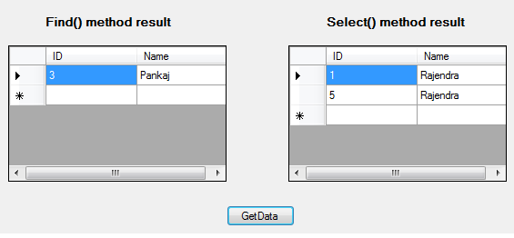 Step towards Dot Net: How to search record in DataTable?