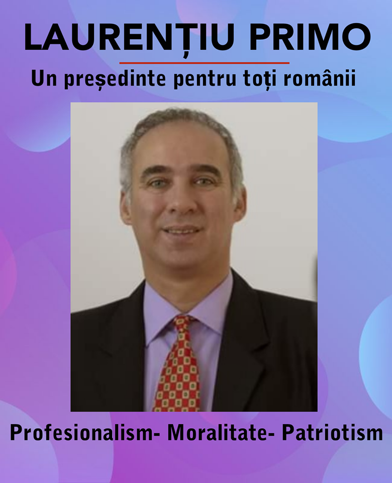 Meritocratia, ultima solutie!: Laurențiu Primo, candidatul independent al românilor