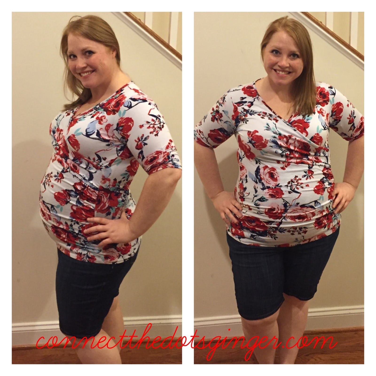 Connect the Dots Ginger | Becky Allen: My First Pregnancy Stitch Fix