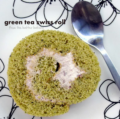 the batter baker: Green Tea Swiss Roll