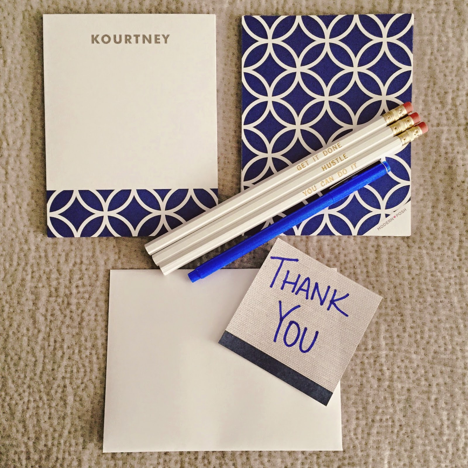 Kindly With K: Anatomy of a Thank You Note