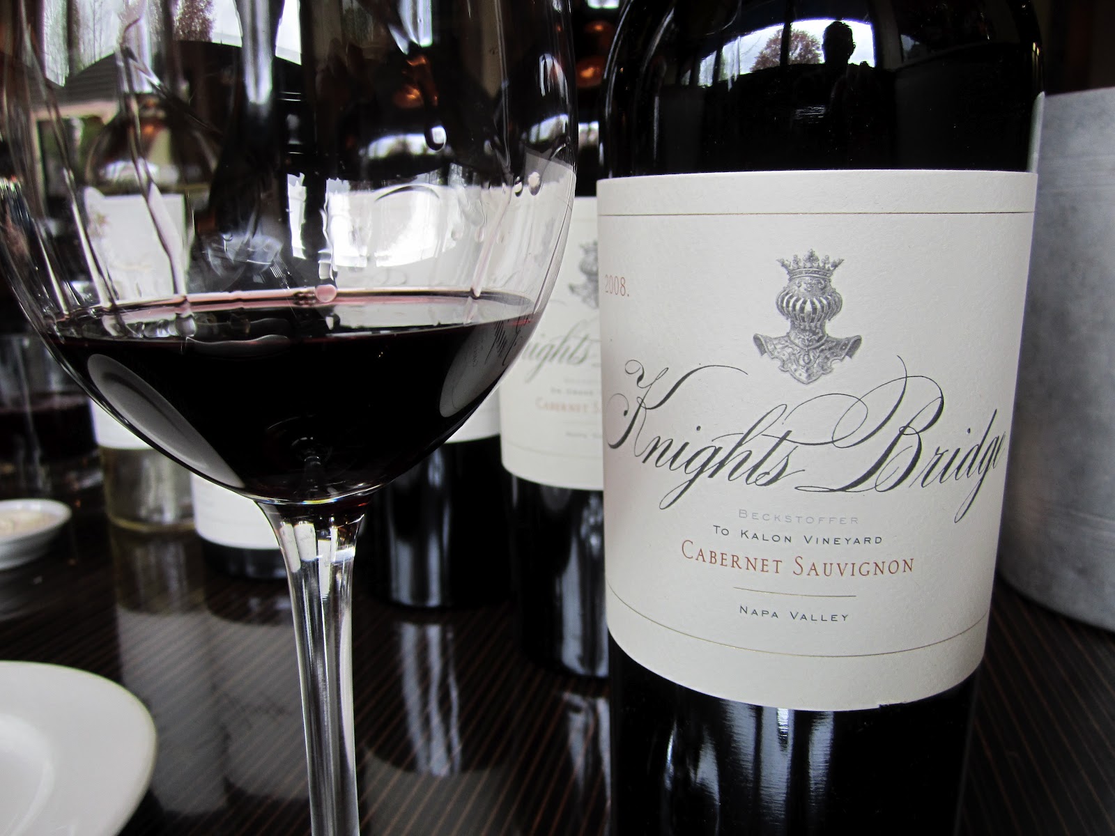 mikemcntos5: Preview: Knights Bridge Wine Dinner at Blue Ginger