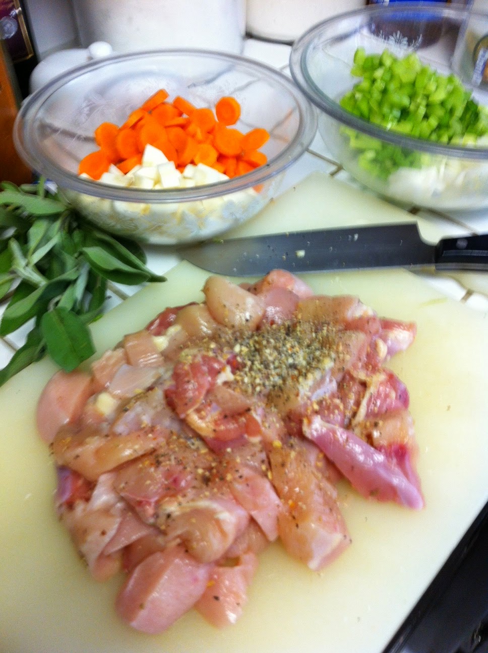 Talking Food: A Fall Comfort Food Favorite: Chicken & Pinched Dumplings