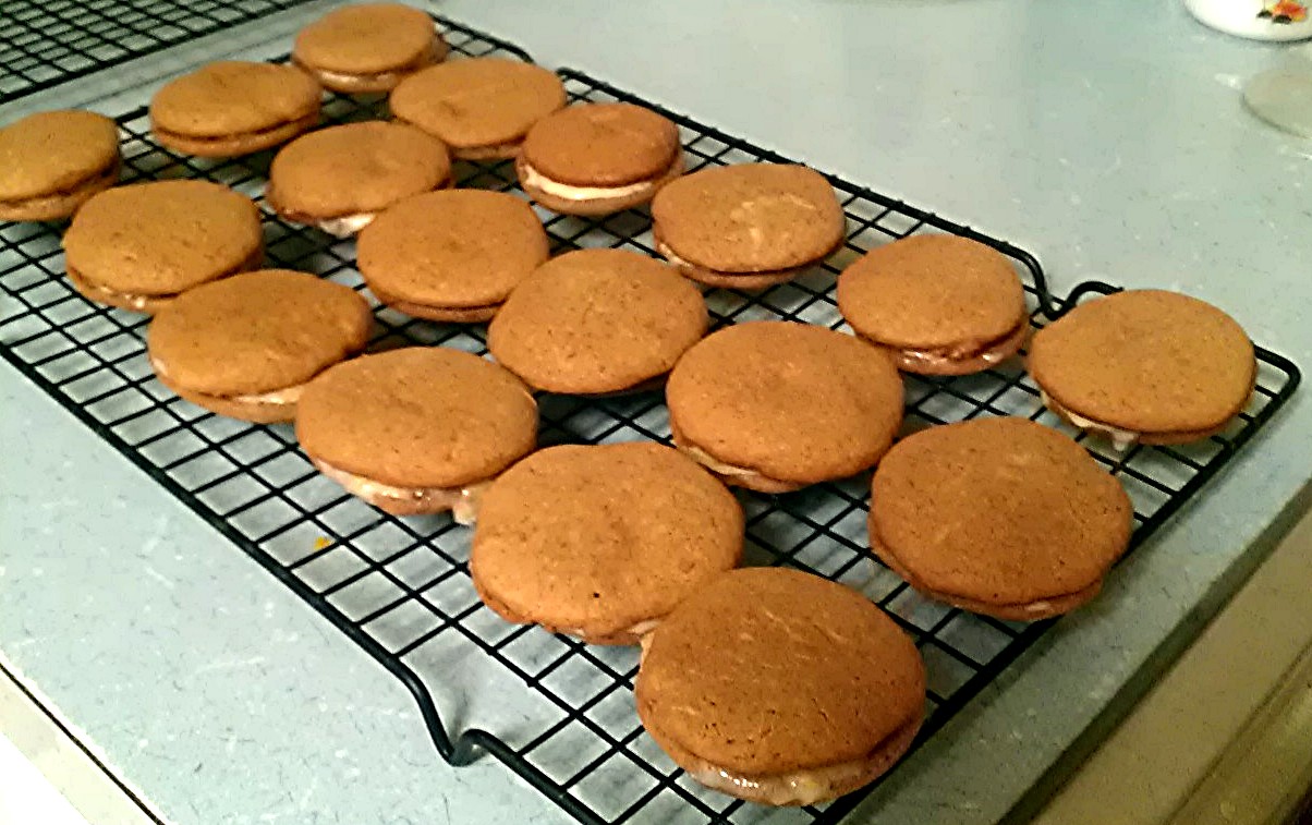 Kissing the Cook: Bocce Ball Cookies (Almond Butter Sandwich Cookies ...