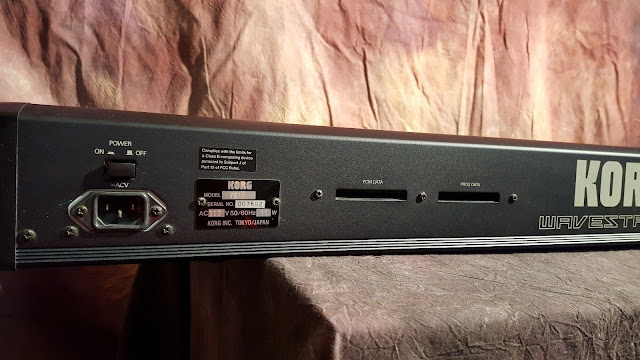 MATRIXSYNTH: Korg Wavestation EX Digital Synthesizer SN 007602