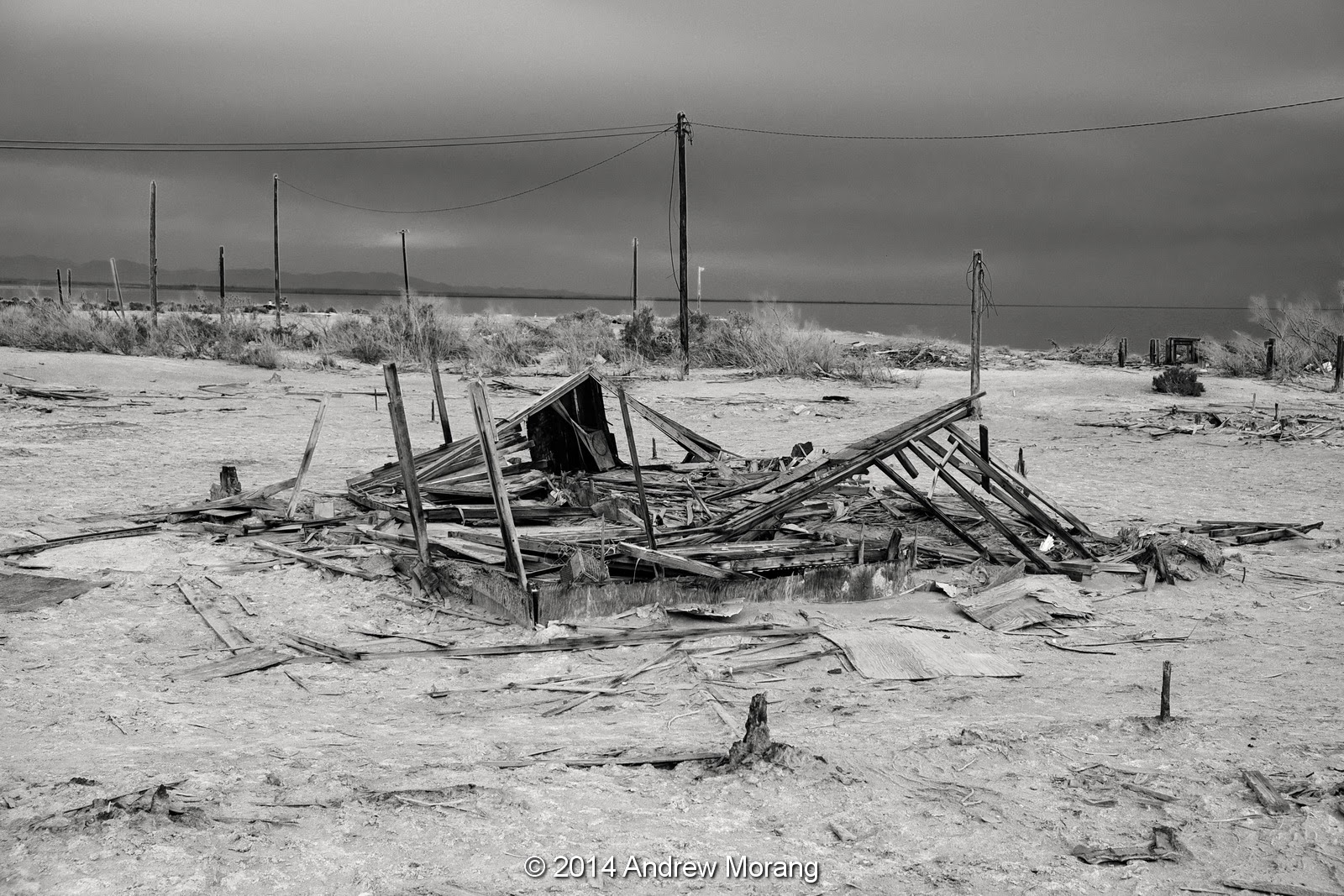 Urban Decay: Bombay Beach - Crumbling in Monochrome at the Salton Sea