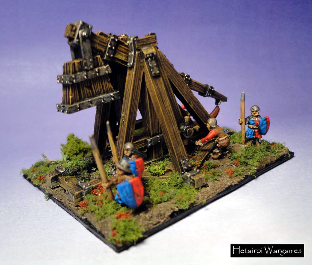 Hetairoi Wargames: Warmaster trebuchet