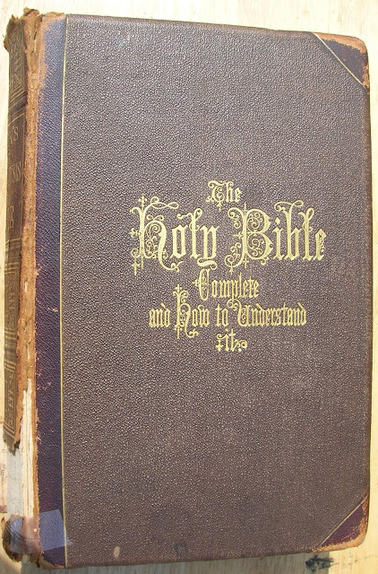 Heirlooms Reunited: Family Bible of Edith Agnes (Spicer) Hudson of New ...